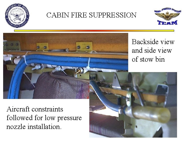 FULLSCALE AIRCRAFT CABIN AND EEBAY TEST RESULTS FROM