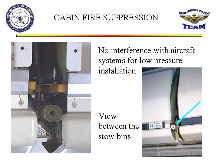 FULLSCALE AIRCRAFT CABIN AND EEBAY TEST RESULTS FROM