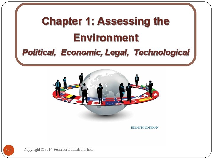 Chapter 1 Assessing the Environment Political Economic Legal