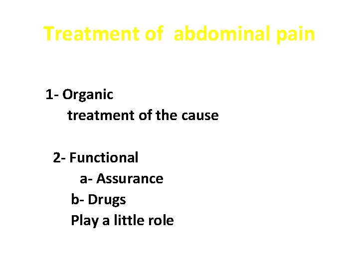 Abdominal pain Abdominal pain is a very common