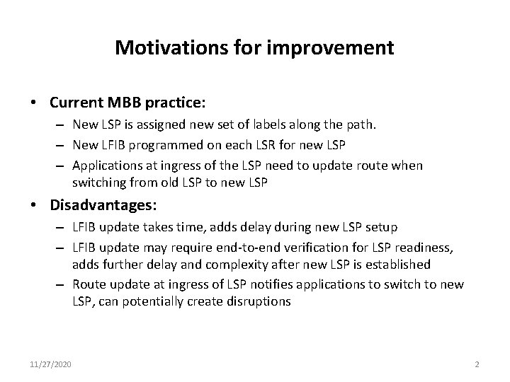 MPLS RSVPTE MBB Label Reuse draftdaimplsrsvptembblabelreuse Minjie Dai