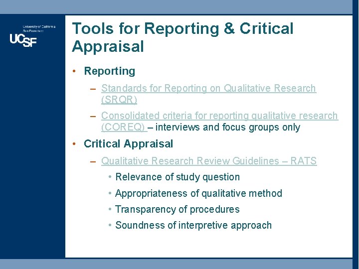 Qualitative Research Methods and Data Collection Bridget OBrien