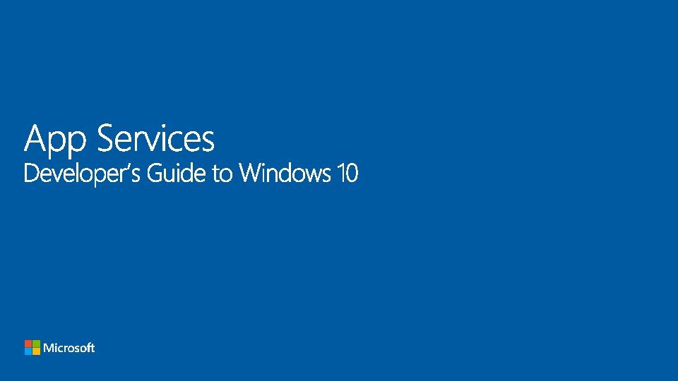 Client App A App with App Service Background