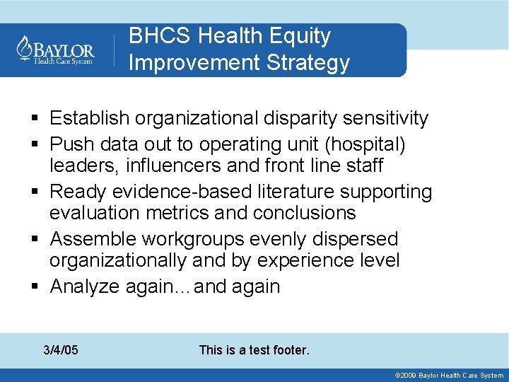 Tools for Measuring and Monitoring Equity in Quality