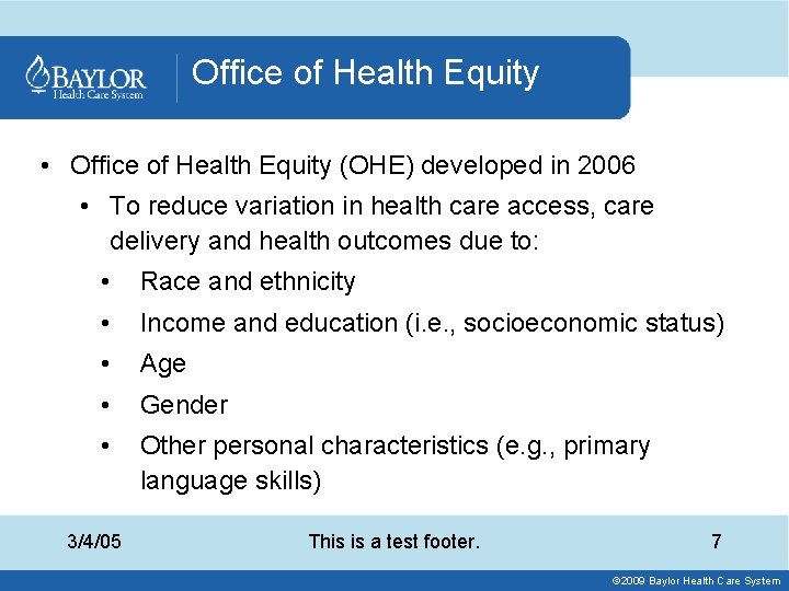 Tools for Measuring and Monitoring Equity in Quality