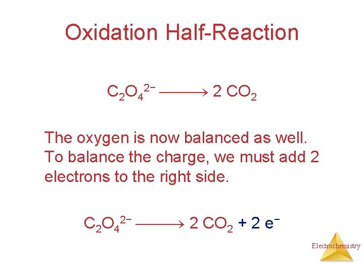 Chapter 18 Electrochemistry Electrochemical Reactions In ...