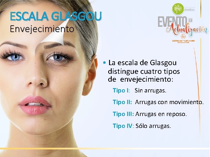 ENVEJECIMIENTO ESCALA GLASGOU Envejecimiento La escala de Glasgou