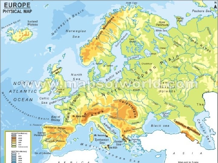 Europe 1 1 Physical Geography Europe is made