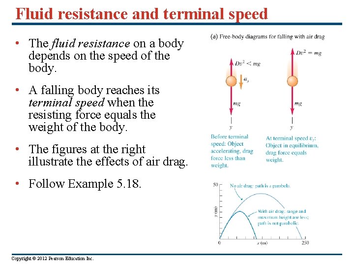 Chapter 5 Applying Newtons Laws Power Point Lectures