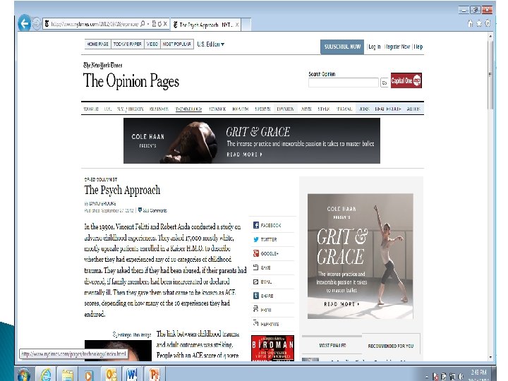 Childhood Trauma Essential Information for Courts 2015 WATCP