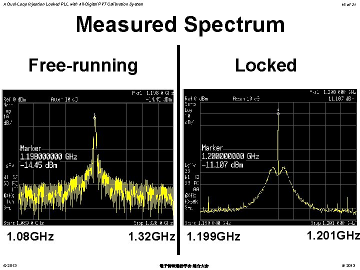 A DualLoop InjectionLocked PLL with AllDigital PVT Calibration