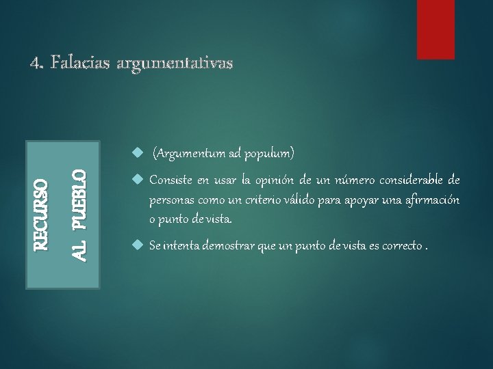 PUBLICIDAD Y ARGUMENTACIN OBJETIVO Comprender e identificar los