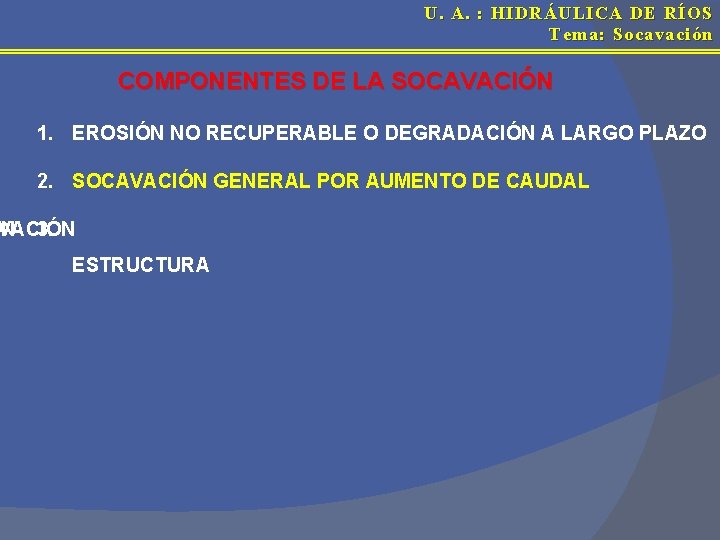U Unidad A HIDRULICA DE ROS de Aprendizaje