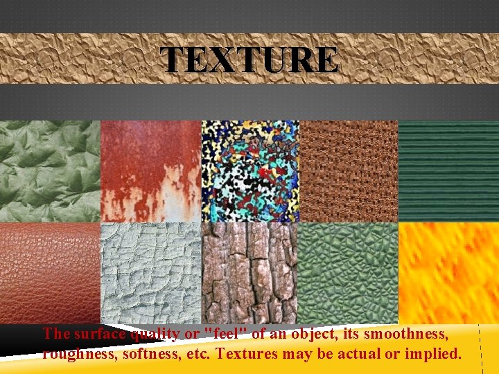 BIG IDEA The Elements and Principles of Design