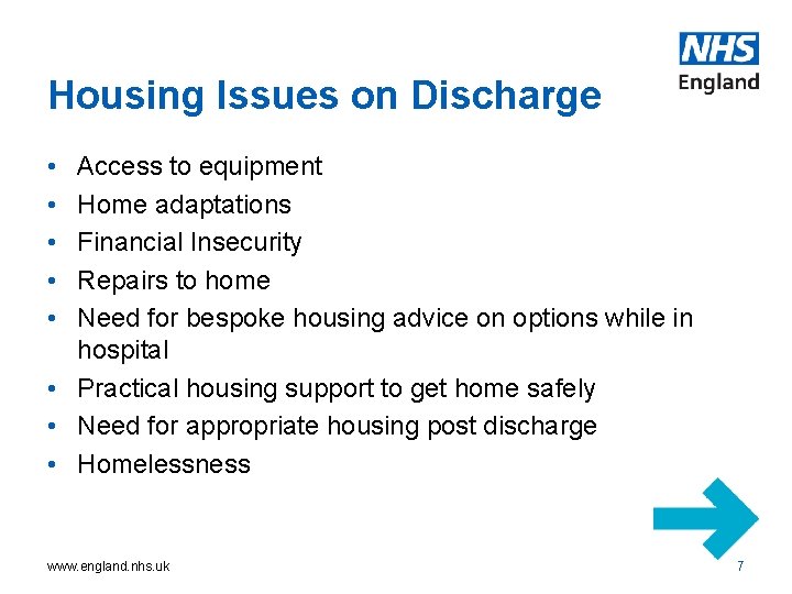 National Outlook on Health and Housing How housing