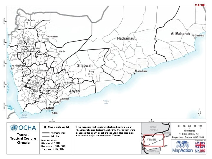 Map Action Power Point Maps Yemen Introduction The