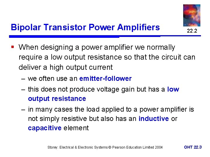Power Electronics Chapter 22 Introduction Bipolar Transistor Power