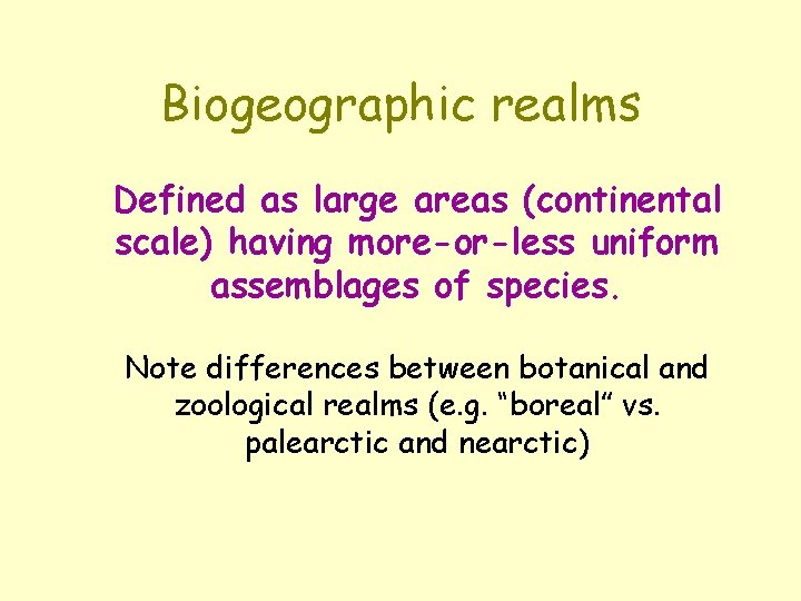 Biogeographic Range Biological Distributions Cartographic and database ...