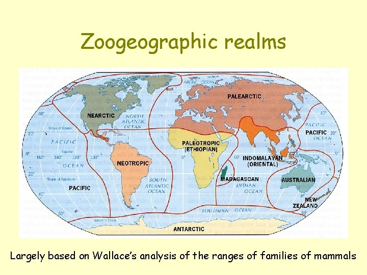 Biogeographic Range Biological Distributions Cartographic and database ...