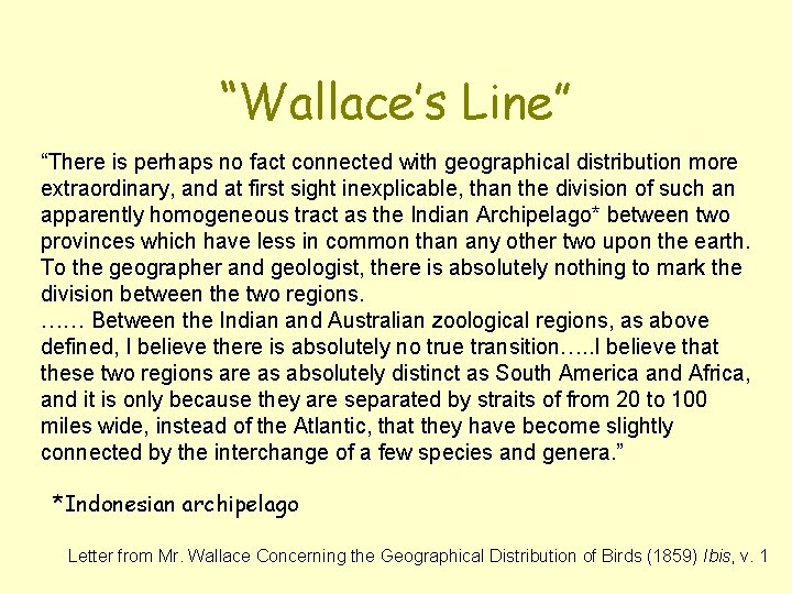 Biogeographic Range Biological Distributions Cartographic and database ...