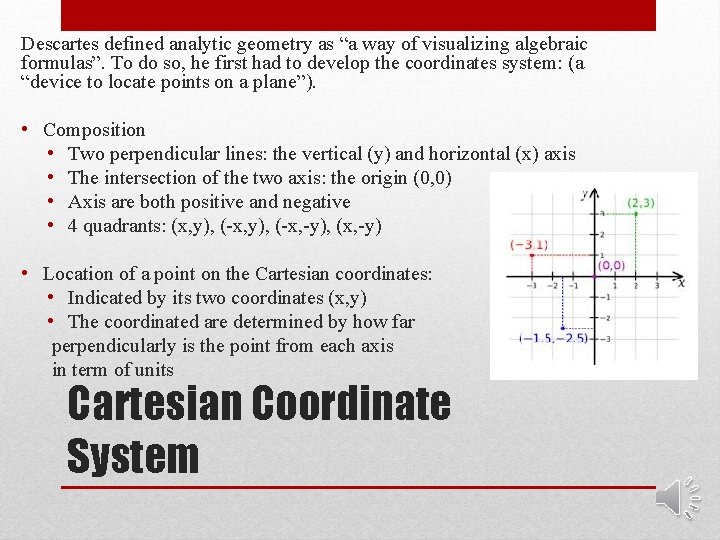 Ren Descartes His mathematical legacy By Nicolas Synnott