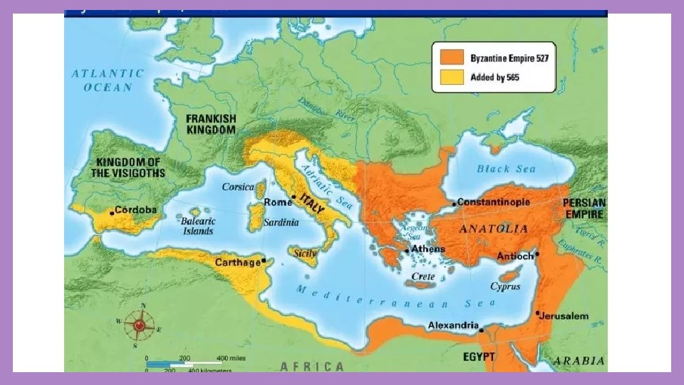 THE BYZANTINE EMPIRE Chapter 12 Lesson 3 It