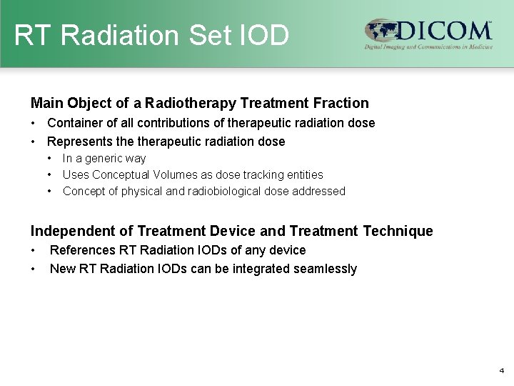 DICOM Second Generation Radiotherapy Supplement 175 CArm RT