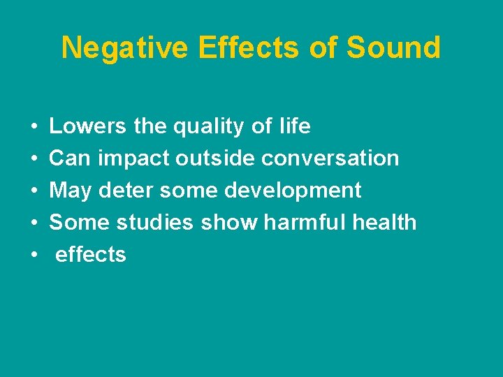 Implementing Noise Compatible Land Use Lesson 1 Roadway