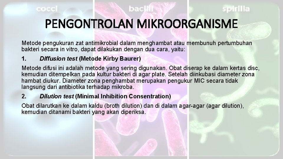 ISOLASI IDENTIFIKASI DAN PENANGANAN MIKROORGANISME SUMBER MIKROBA Sumber