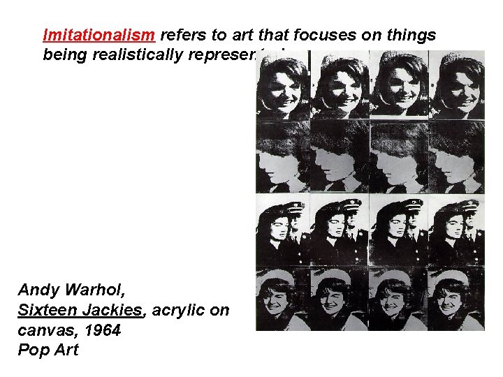 Five Philosophies of Art Theories of Art Imitationalism