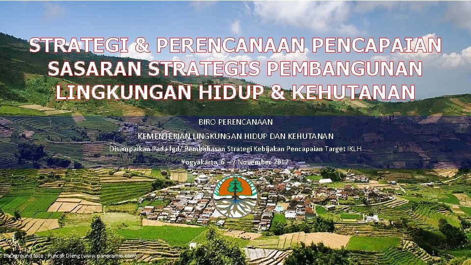 STRATEGI PERENCANAAN PENCAPAIAN SASARAN STRATEGIS PEMBANGUNAN ...