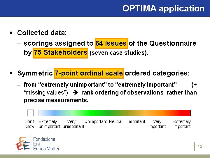 WP 02 Water issues questionnaire analysis Barbara Del