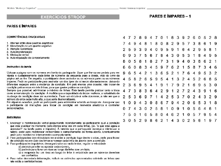 REMEDIAO COGNITIVA NA PSICOSE Filipa Palha Sumrio Dfices