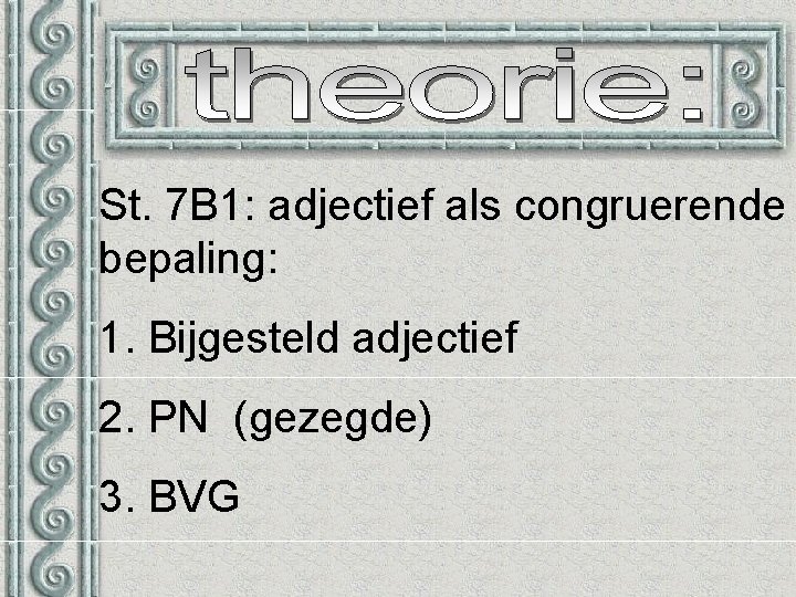 St 7 B 1 en 7 B 2