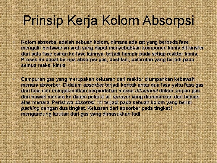 Pengantar Teknik Kimia Sesi 1 Peralatan Proses Ir