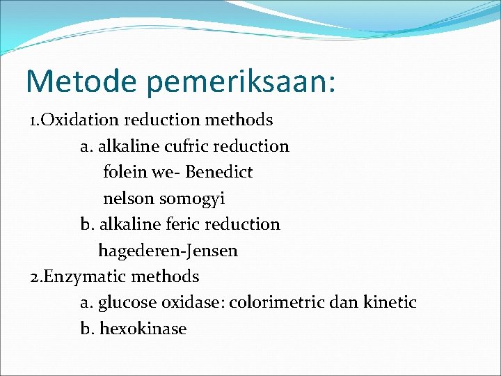 PEMERIKSAAN LABORATORIUM PENUNJANG UNTUK MENDETEKSI KELAINAN GIZI PADA