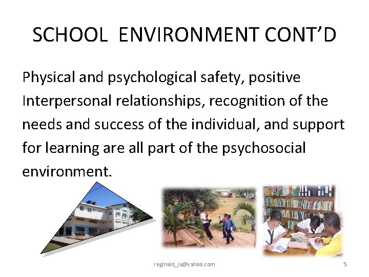 LEADERSHIP IN A CHANGING SCHOOL ENVIRONMENT By Caswell