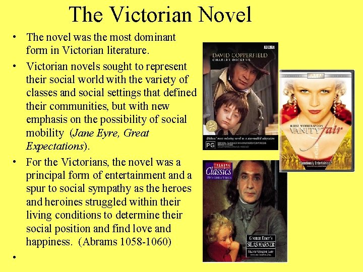 The Victorian Age 1832 1900 An Introduction Quotes