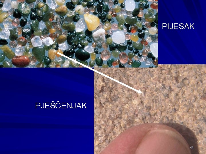 Sedimentne stijene Tom BeanDRK 1 Nastaju procesom sedimentacije