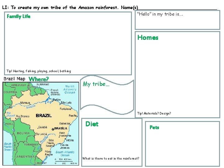 LI To create my own tribe of the