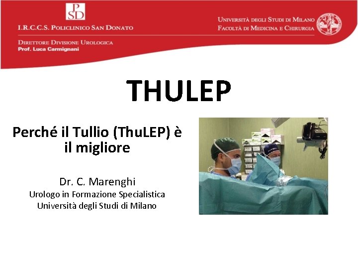 THULEP Perch il Tullio Thu LEP il migliore