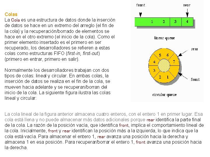 Unidad 3 Estructuras lineales esttica y dinmicas 3