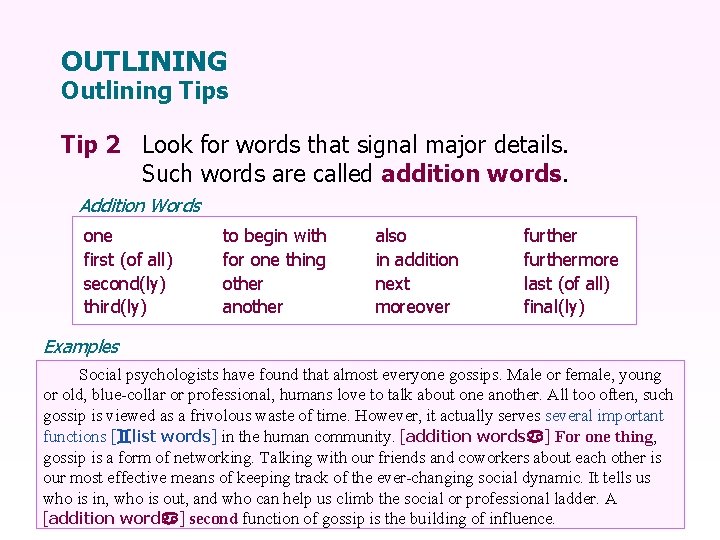 TEN STEPS TO ADVANCED READING John Langan 2009