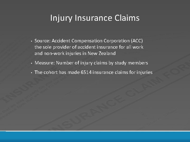 The Dunedin Longitudinal Study 1 Dunedin New Zealand