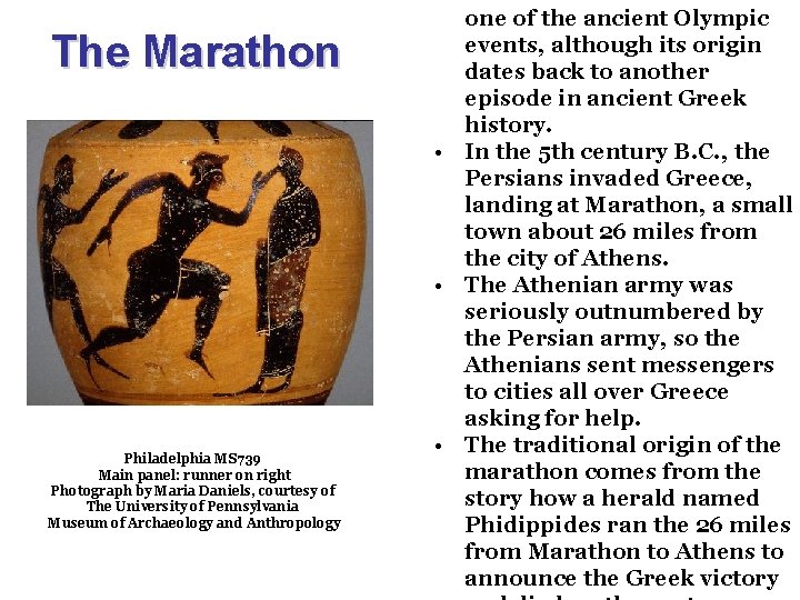 The Ancient Olympic Games SOURCE http www perseus