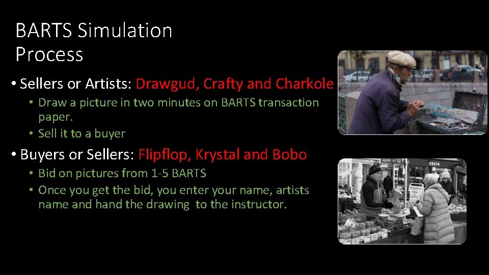 BARTS Blockchain ART Simulation The purpose of this