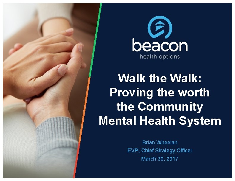 Walk the Walk Proving the worth the Community