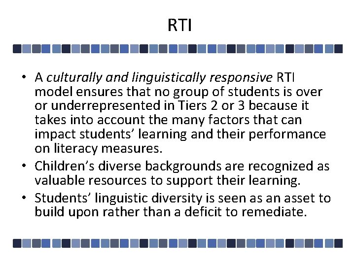 Meeting the Needs of English Learners With Reading