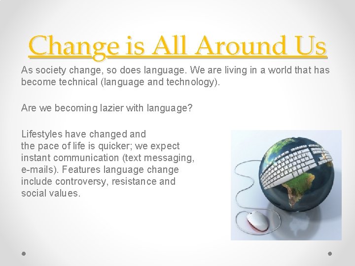 English Language Revision A 2 Unit 3 Developing