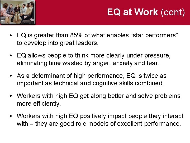 Using Emotional Intelligence to Achieve Peak Performance davidalba